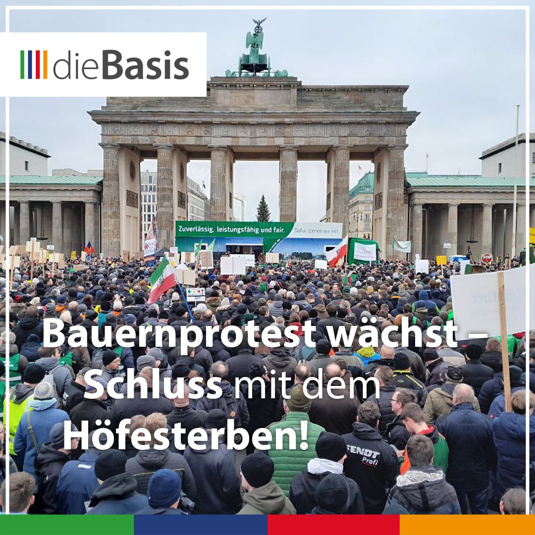 Bauernprotest wächst - Landesverband NRW | dieBasis